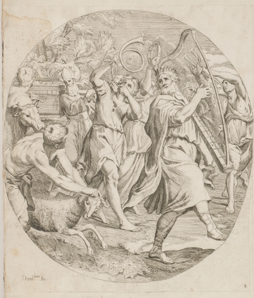 El rey David bailando - Colección - Museo Nacional del Prado