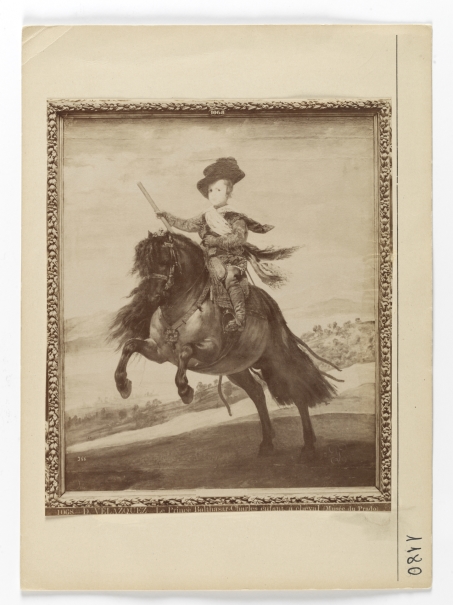 El príncipe Baltasar Carlos, a caballo - Colección - Museo Nacional del ...