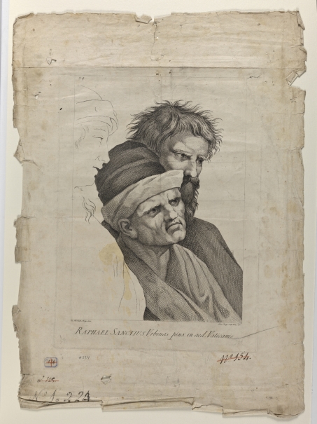 Cabeza de Antístenes y de hombre - Colección - Museo Nacional del Prado