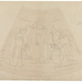 Estudio para la figura de San Gabriel (Regina Coeli. Serie Capilla de ...