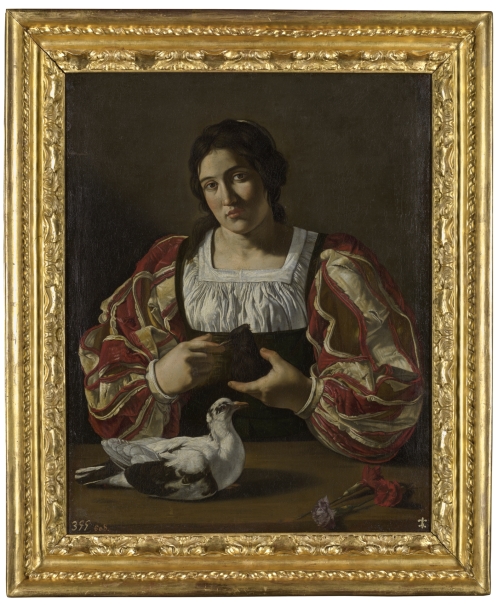 Woman with a Dove - The Collection - Museo Nacional del Prado