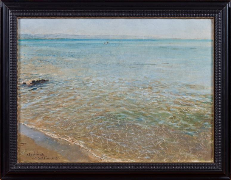 Paisaje marino (Sidi Ferruch 1919) - Colección - Museo Nacional del Prado