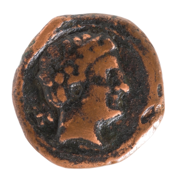 Cabeza viril imberbe / Caballo galopando - Colección - Museo Nacional ...