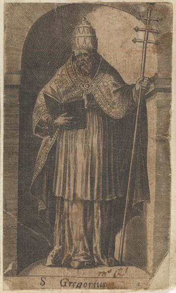 San Gregorio Magno - Colección - Museo Nacional del Prado
