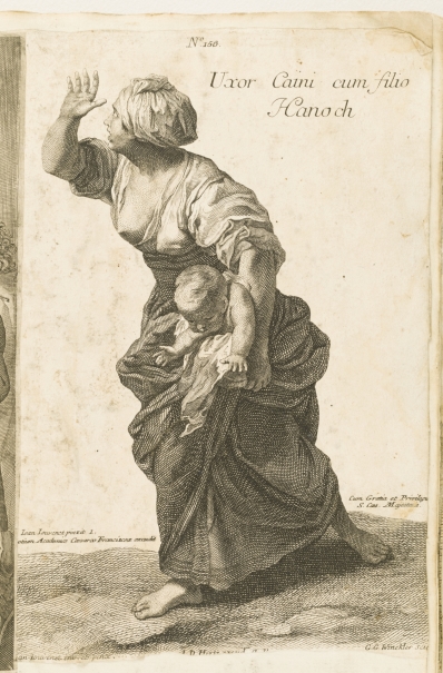 La esposa de Caín con su hijo Enoch - Colección - Museo Nacional del Prado