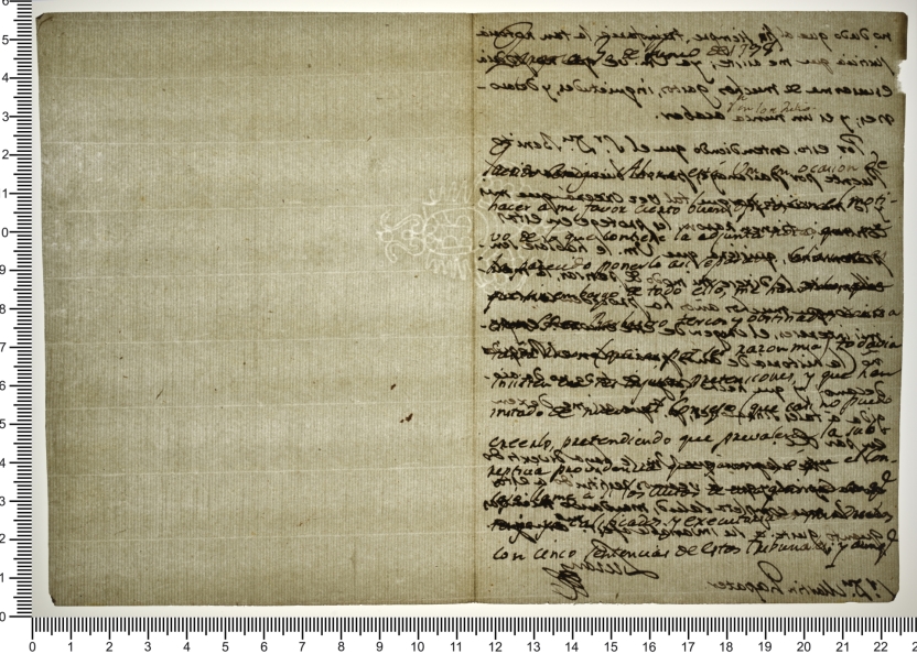 Carta de Joaquín de Luzán a Martín Zapater, Zaragoza 30 junio 1798 ...