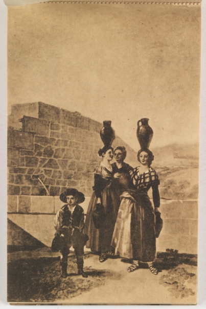 Taco de postales del Museo del Prado, Goya, cartones para tapices ...