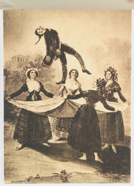 Taco de postales del Museo del Prado, Goya, cartones para tapices ...