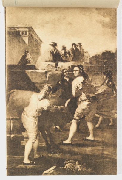 Taco de postales del Museo del Prado, Goya, cartones para tapices ...