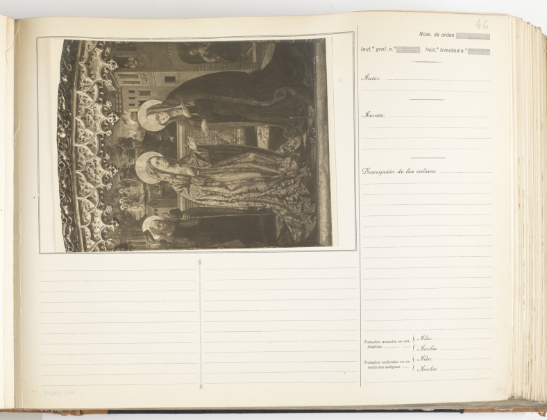 La Visitación - Colección - Museo Nacional del Prado