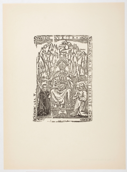 La Virgen de Montserrat - Colección - Museo Nacional del Prado