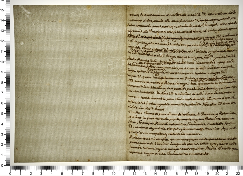 Carta de Juan Antonio Hernández de Larrea a Martín Zapater, Zaragoza 20 ...