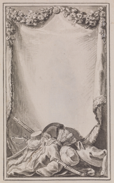 Orla decorativa para una portada - Colección - Museo Nacional del Prado