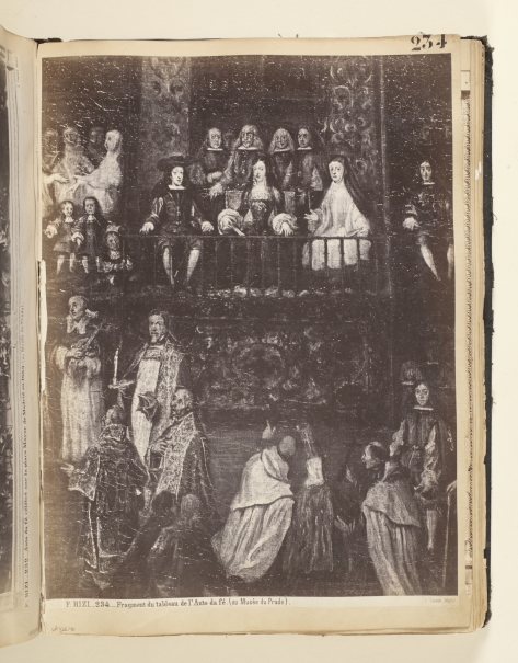 Auto de Fe en la plaza Mayor de Madrid (detalle) - Colección - Museo ...