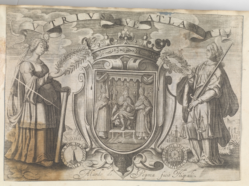 Escudo con rey - Colección - Museo Nacional del Prado