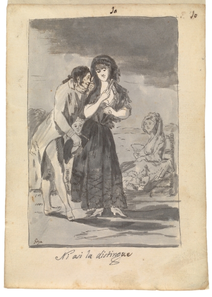 Ni asi la distingue - Colección - Museo Nacional del Prado