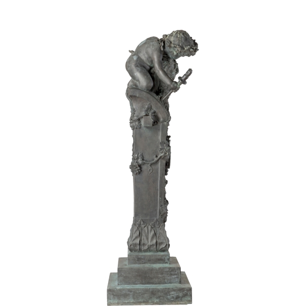 Dios Pan en forma de Herma con Baco - Colección - Museo Nacional del Prado