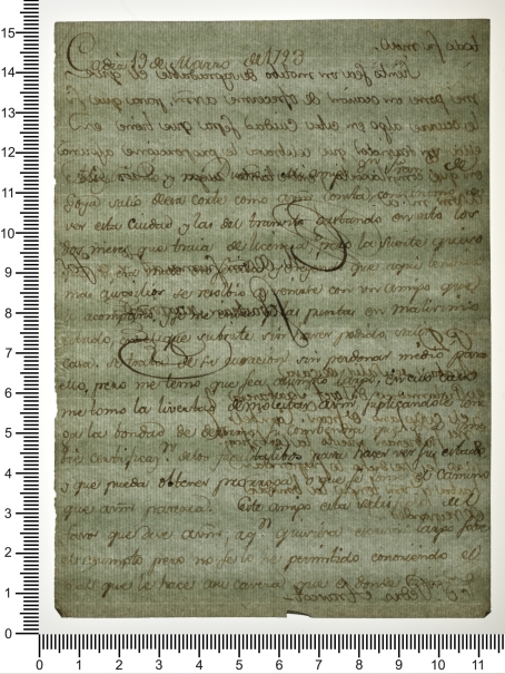 Carta de Sebastián Martínez a Pedro Arascot, Cádiz 19 marzo 1793 ...