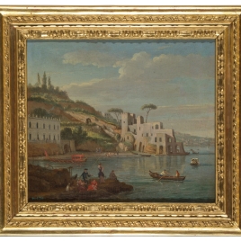 The Villa Martinelli and the Palace of the Duke of Aquale in Posillipo ...