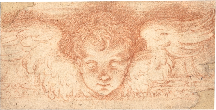 Winged Head of a Putto - The Collection - Museo Nacional del Prado