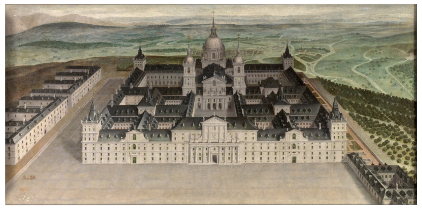 Vista del Monasterio de El Escorial - Colección - Museo Nacional del Prado