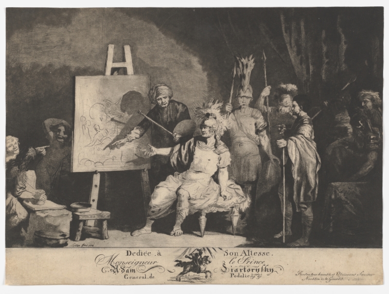 Alejandro y Apeles - Colección - Museo Nacional del Prado