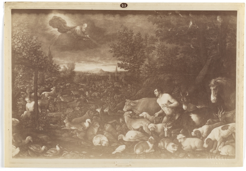 La reconvención a Adán - Colección - Museo Nacional del Prado