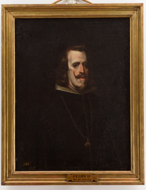 El rey Felipe IV de medio cuerpo - Colección - Museo Nacional del Prado