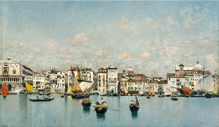 The landscape painter Martín Rico (1833-1908) - Exhibition - Museo ...