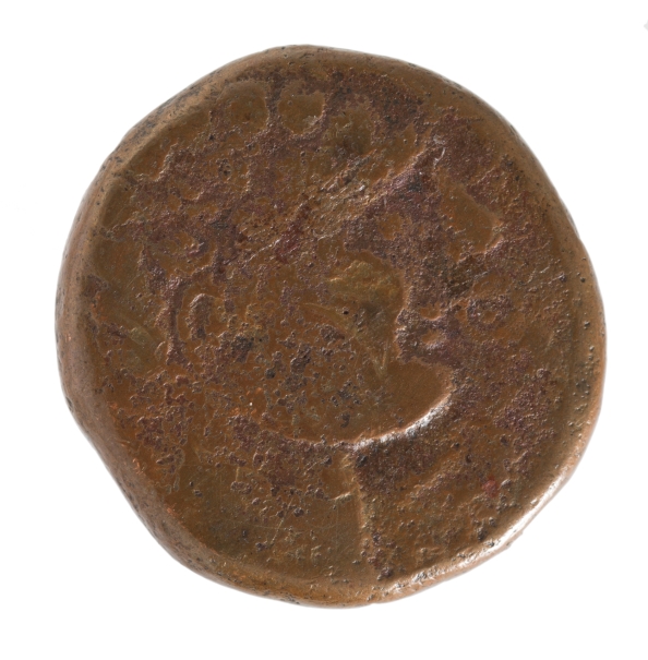 Cabeza viril / Jinete con venablo - Colección - Museo Nacional del Prado