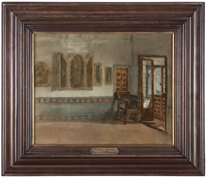 La celda prioral del Monasterio de El Escorial - Colección - Museo ...