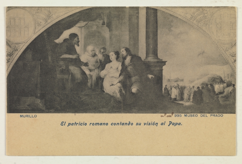 Fundación de Santa María Maggiore de Roma. El patricio revela su sueño ...