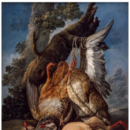 Still life with Game: partridge, duck and other birds - The Collection ...