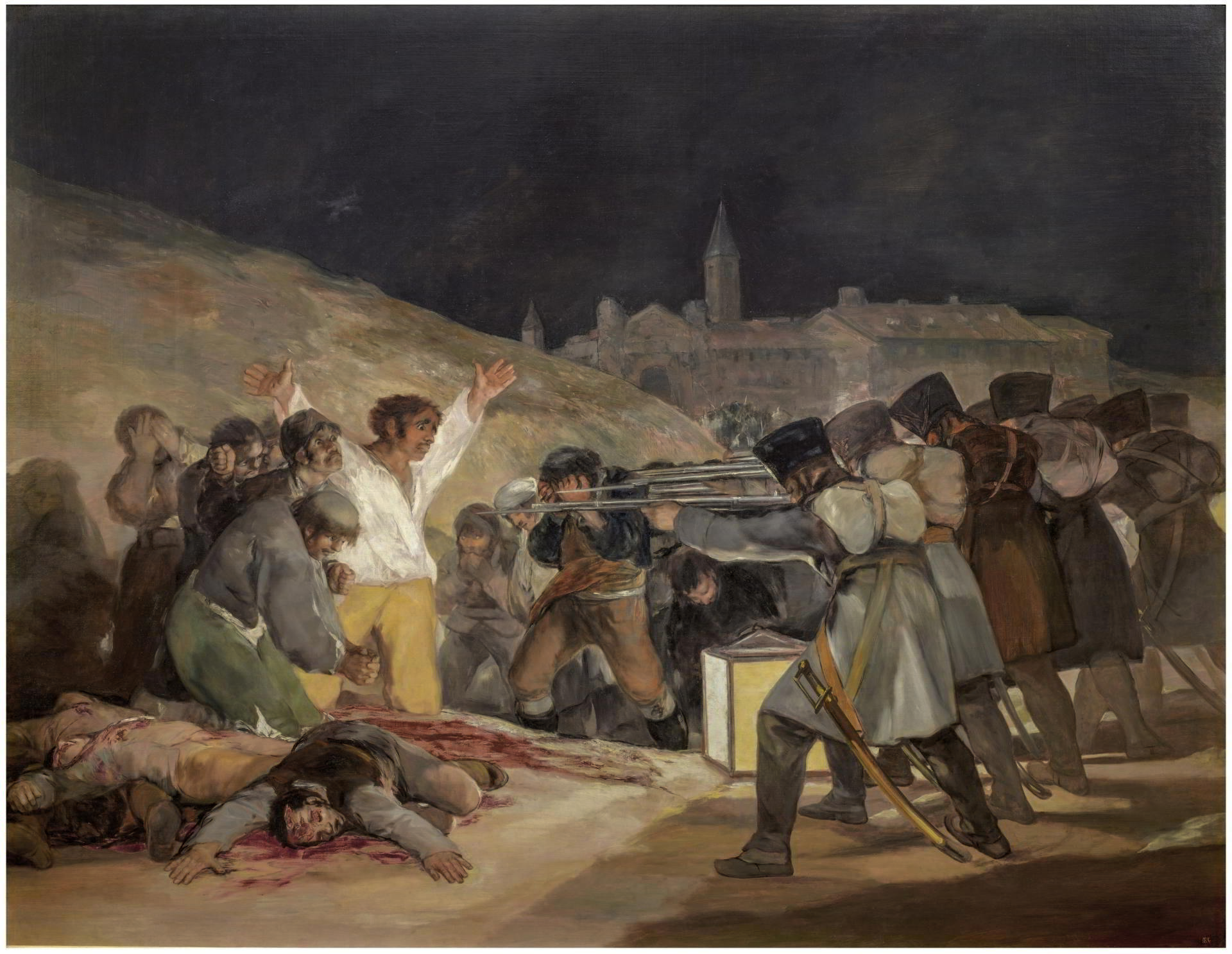 El 3 de mayo en Madrid o "Los fusilamientos" - Colección - Museo Nacional del Prado