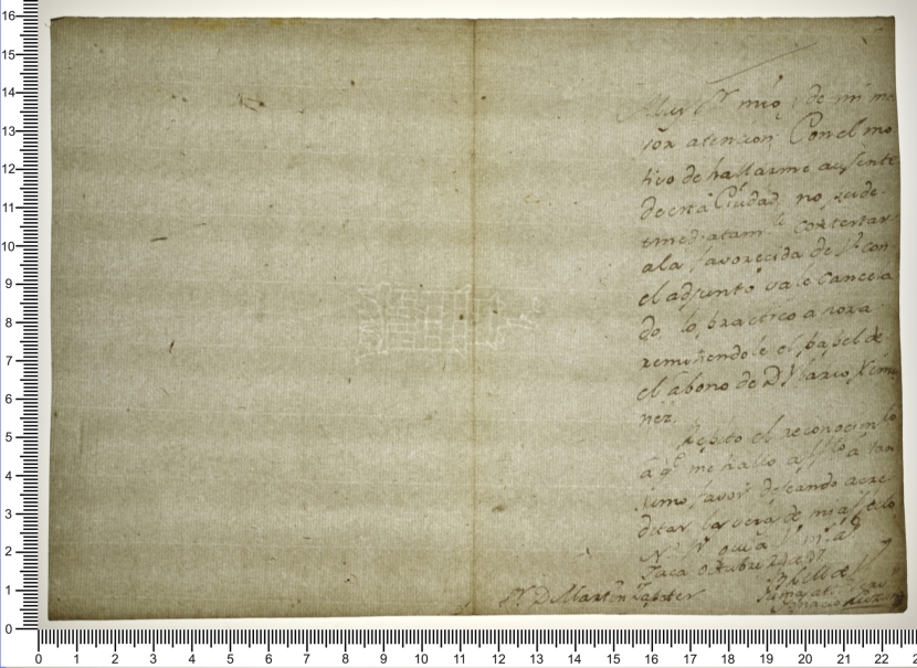 Carta de Ignacio Luzán a Martín Zapater, Jaca 24 octubre 1797 ...