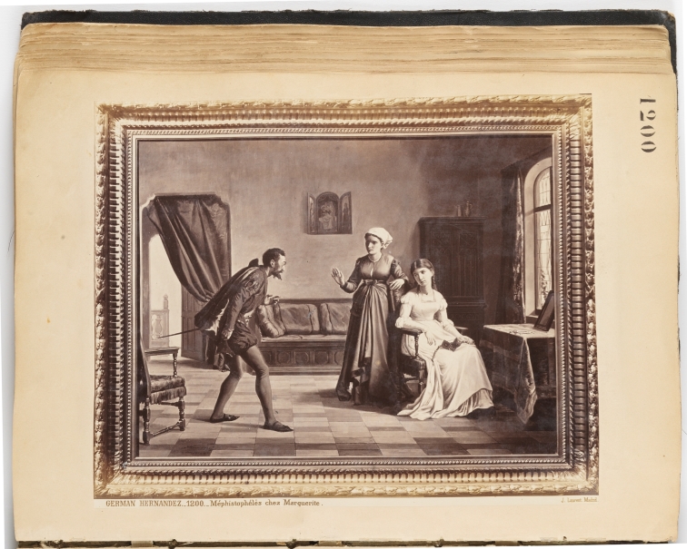 Mefistófeles en casa de Margarita - Colección - Museo Nacional del Prado