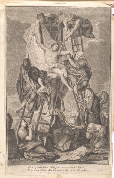 El descendimiento de Cristo - Colección - Museo Nacional del Prado