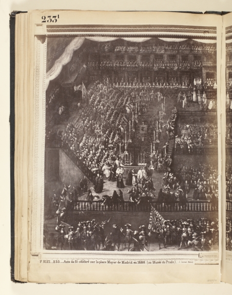 Auto de Fe en la plaza Mayor de Madrid - Colección - Museo Nacional del ...