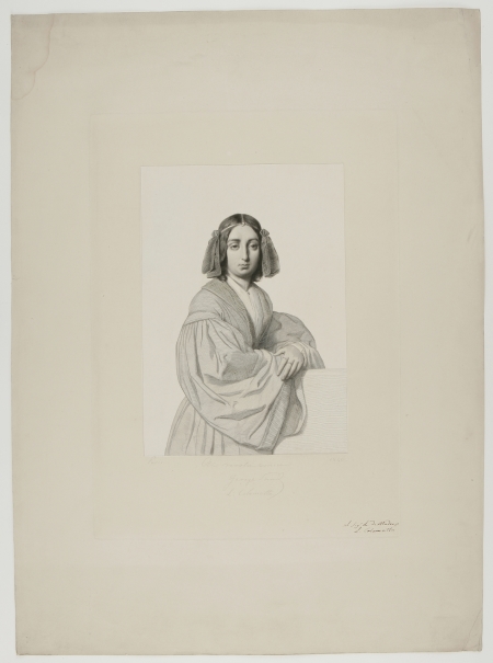 George Sand - Colección - Museo Nacional del Prado