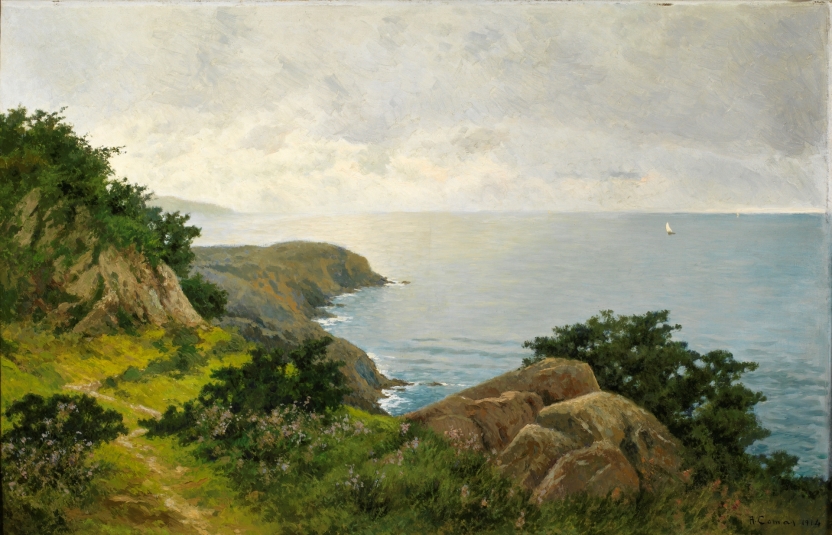 Estribaciones de Igueldo - Colección - Museo Nacional del Prado