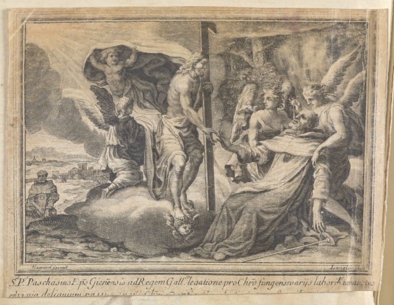 Aparición de Cristo a san Pascasio obispo - Colección - Museo Nacional ...