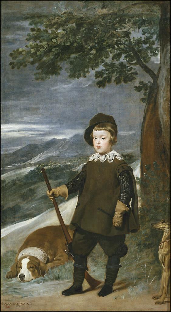 Príncipe Baltasar Carlos, cazador, El [Velázquez] - Museo Nacional del ...