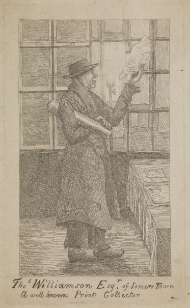 Thomas Williamson Esq. of SomersTown. A well known Print Collector ...