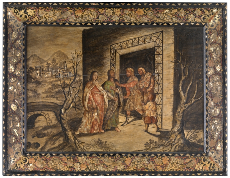 La Virgen y San José pidiendo posada - Colección - Museo Nacional del Prado