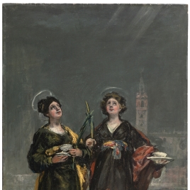 Saints Justa and Rufina - The Collection - Museo Nacional del Prado