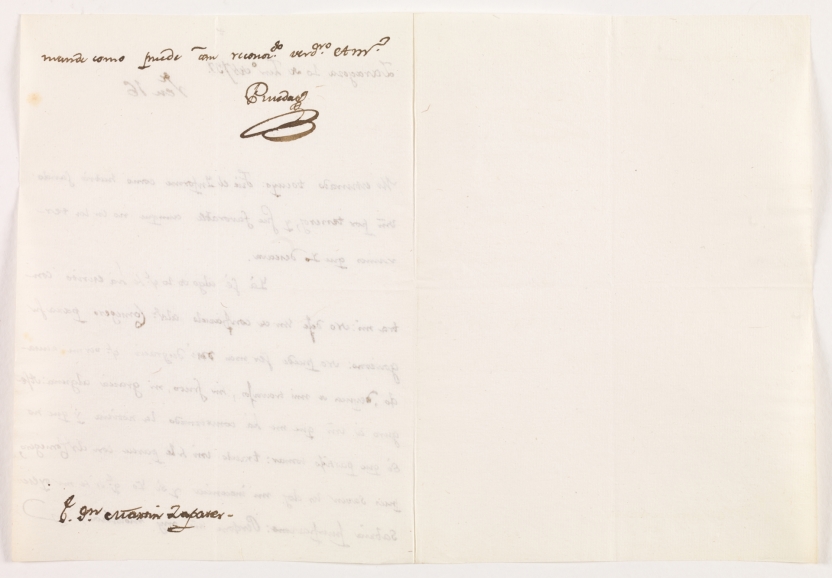 Carta de [Martin] Pineda a Martín Zapater, 10 junio 1797 - Colección ...