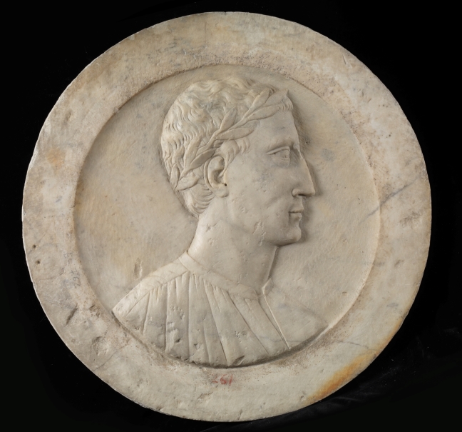 Personaje masculino laureado - Colección - Museo Nacional del Prado