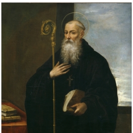 San Gil, abad - Colección - Museo Nacional del Prado