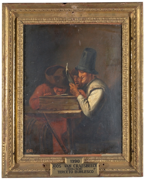 El terceto burlesco - Colección - Museo Nacional del Prado