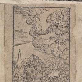 Aparición del ángel al rey David - Colección - Museo Nacional del Prado